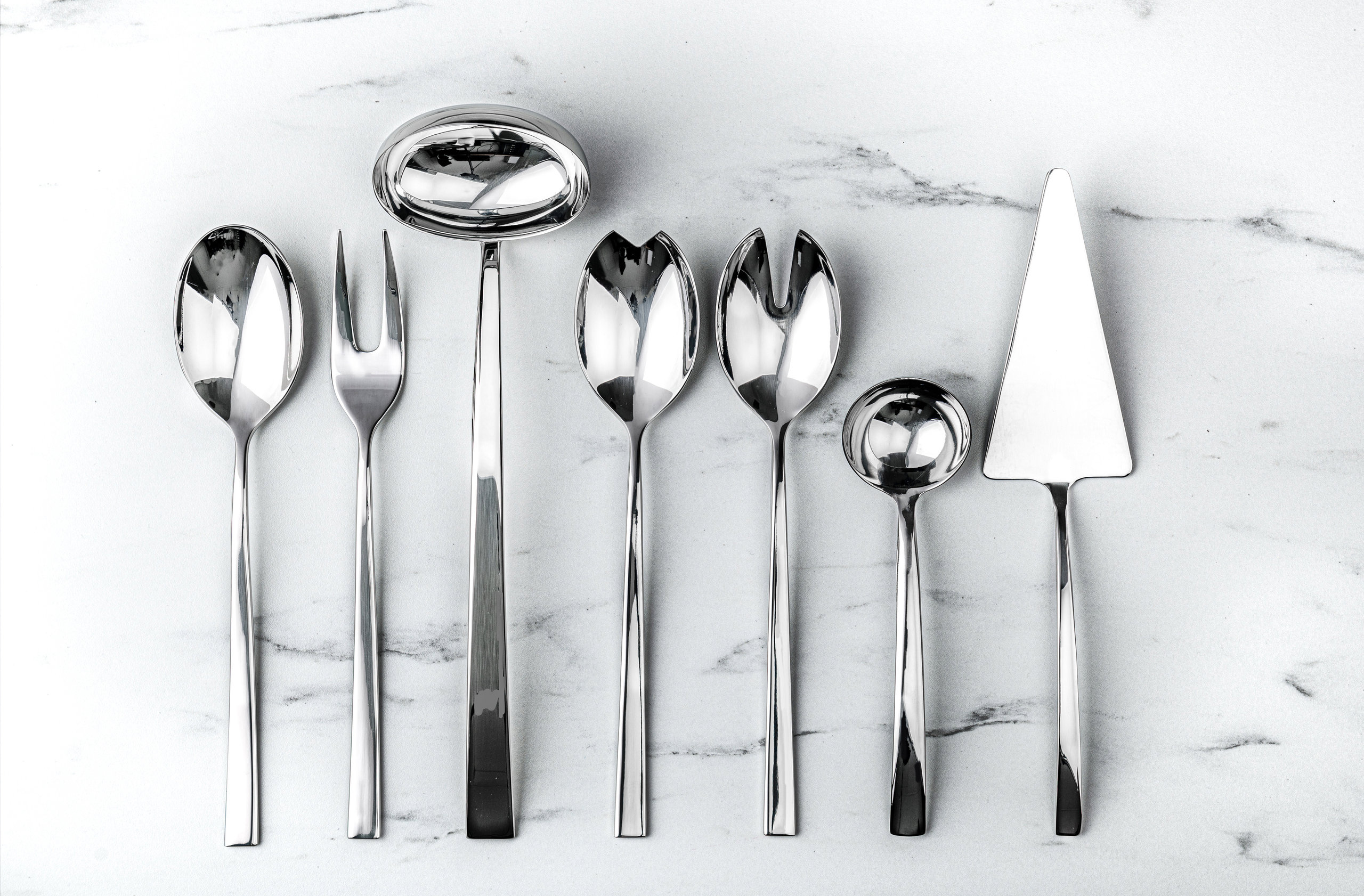 Atena Cake Server Mirror - Contemporary - Serving Utensils - by MEPRA ...