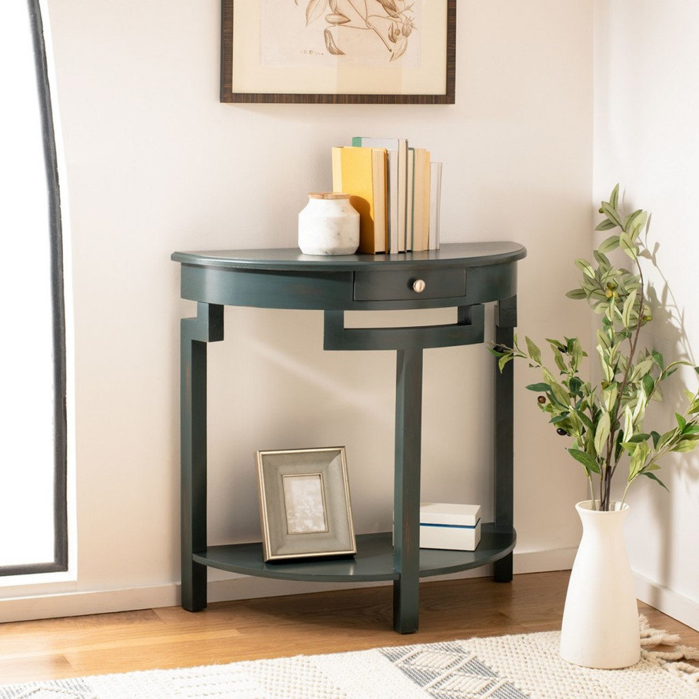 Monty Console Dark Teal - Farmhouse - Console Tables - by AED Luxury ...