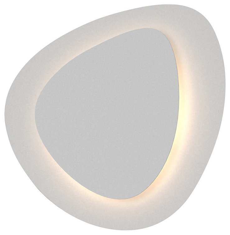 Sonneman - 2692.98 - LED Wall Sconce - Abstract Panels - Textured White ...
