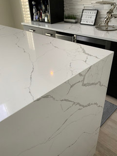Quartz Vein Match and Seam | Houzz Forum