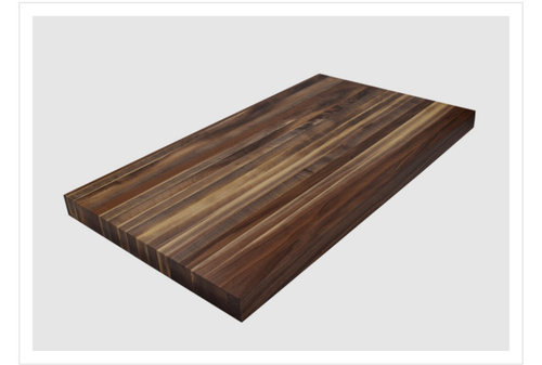 How can you make a butcher block countertop multi colored?