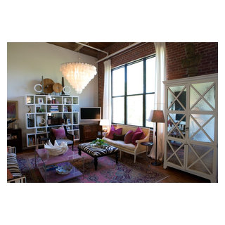 Heather Garrett Design - Contemporary - Living Room - Raleigh - by ...