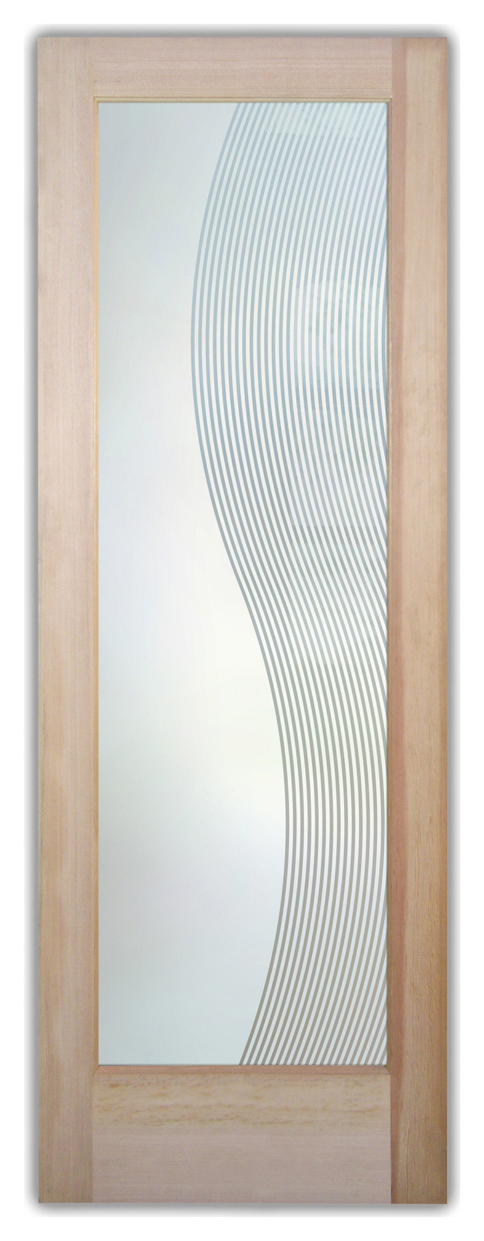 Pantry Door - Divise Stripes - Primed - 28" x 80" - Book/Slab Door, 24 ...