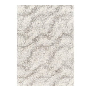 Cloudy shag CDG-2306 Machine Woven Area Rug, 6'7" x 9' - Contemporary ...