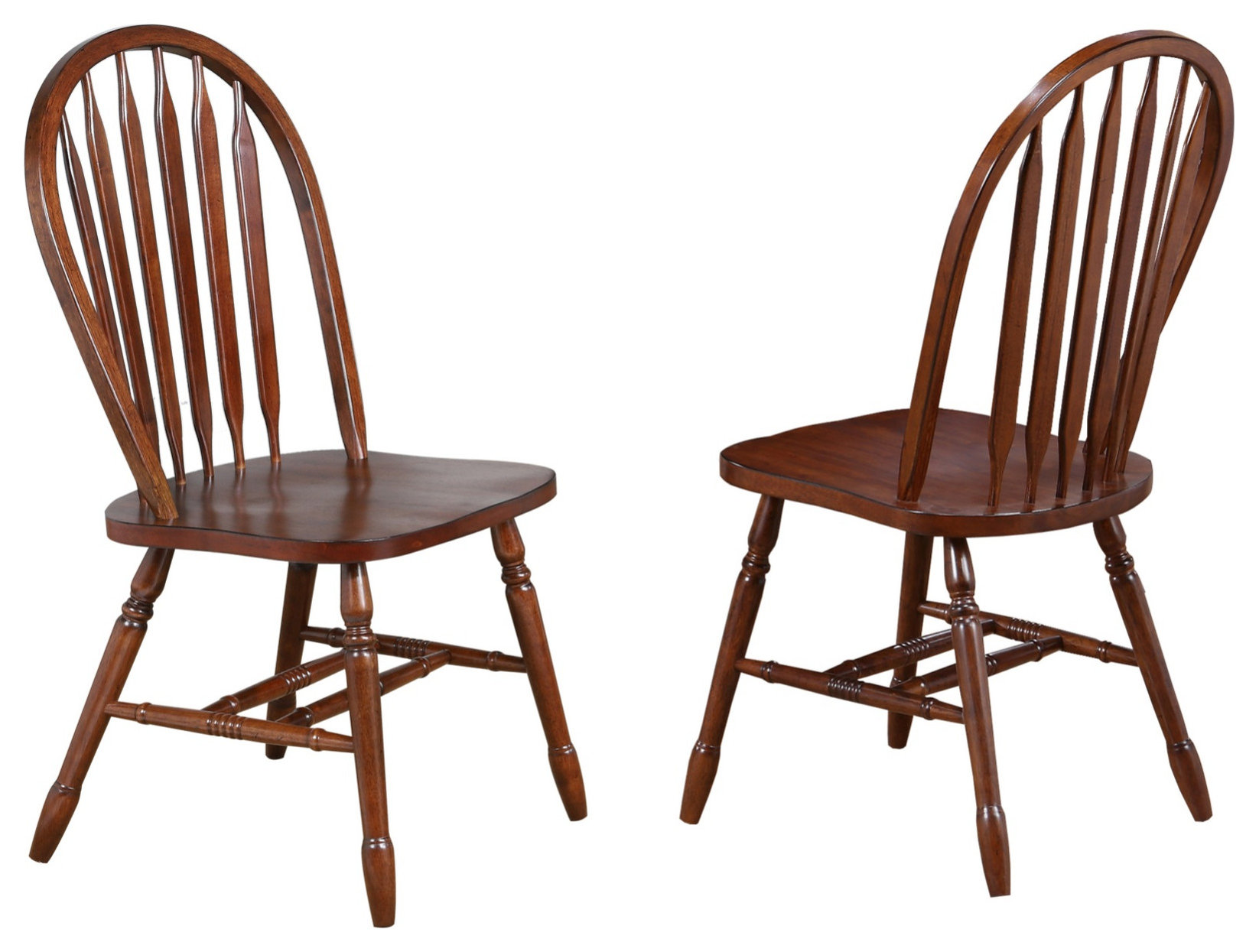 Sunset Trading Andrews 7 Piece Extendable Dining Set With Arrowback ...