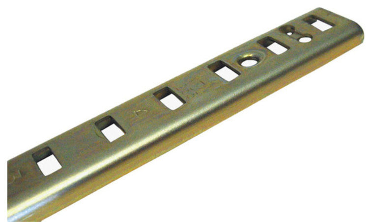 KV Steel Shelf Standard Brass, 60 - Traditional - Small Kitchen ...