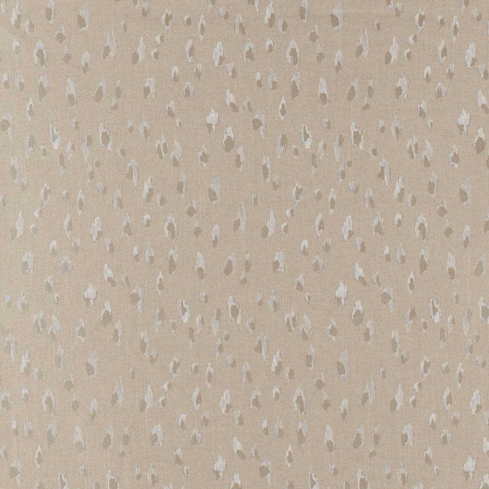 Gathered Bedskirt Asher Chalk Ashby Pearlized Metallic White Animal ...