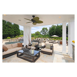 Exterior Renovation in Potomac, MD - Traditional - Patio - DC Metro ...