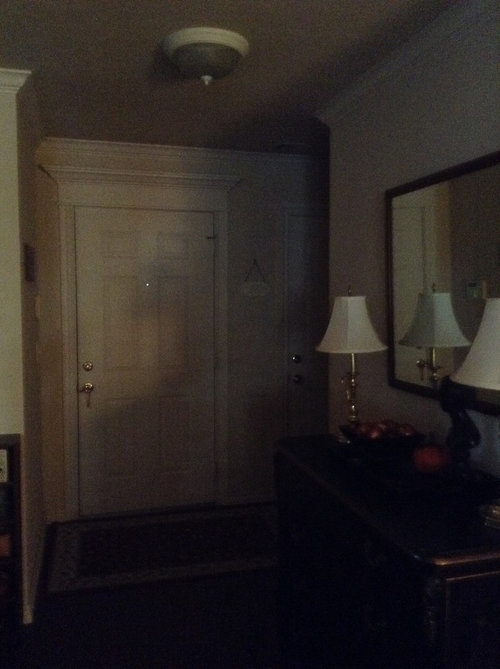 Dark foyer