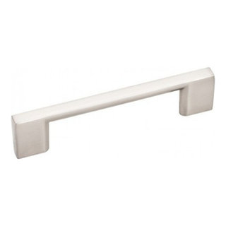 Hardware Resources Sutton Cabinet Pull, 635-96SN in Satin Nickel - Transitional - Cabinet And ...