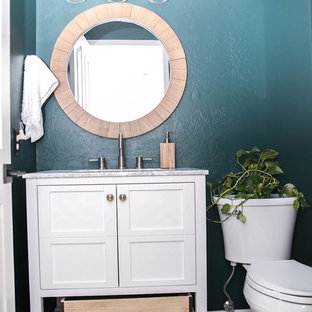75 Beautiful Mid-Century Modern Powder Room Pictures & Ideas | Houzz
