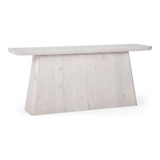 Orlando Console Table, Whitewash - Farmhouse - Console Tables - by Kosas | Houzz