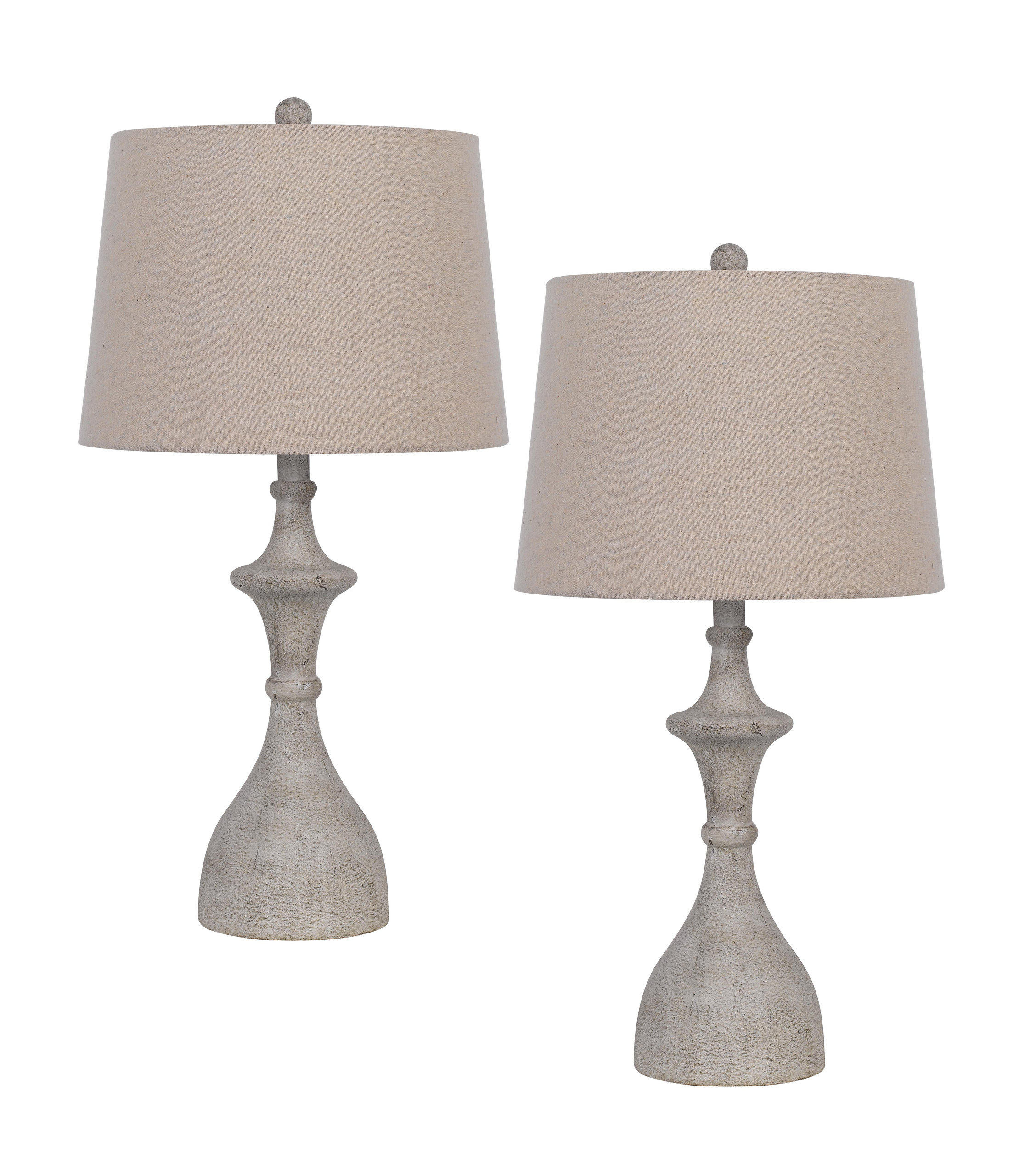 Acoma Resin Table Lamp - French Country - Lamp Sets - by Cal Lighting ...