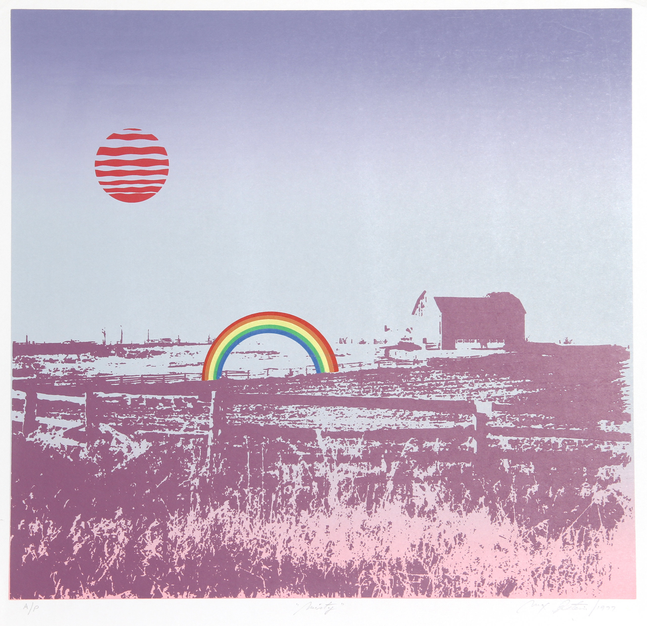 Max Epstein, Misty, Serigraph - Contemporary - Fine Art Prints - by ...