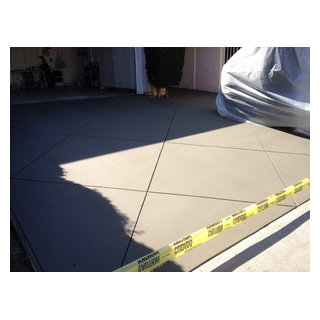 CONCRETE DRIVEWAY W/DIAGONAL JOINTS - Orange County - by eaconstruction ...