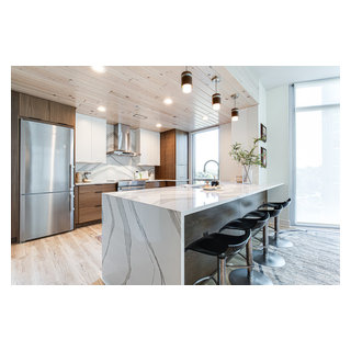 Midtown Modern - Contemporary - Kitchen - Atlanta - by Haggard Home ...