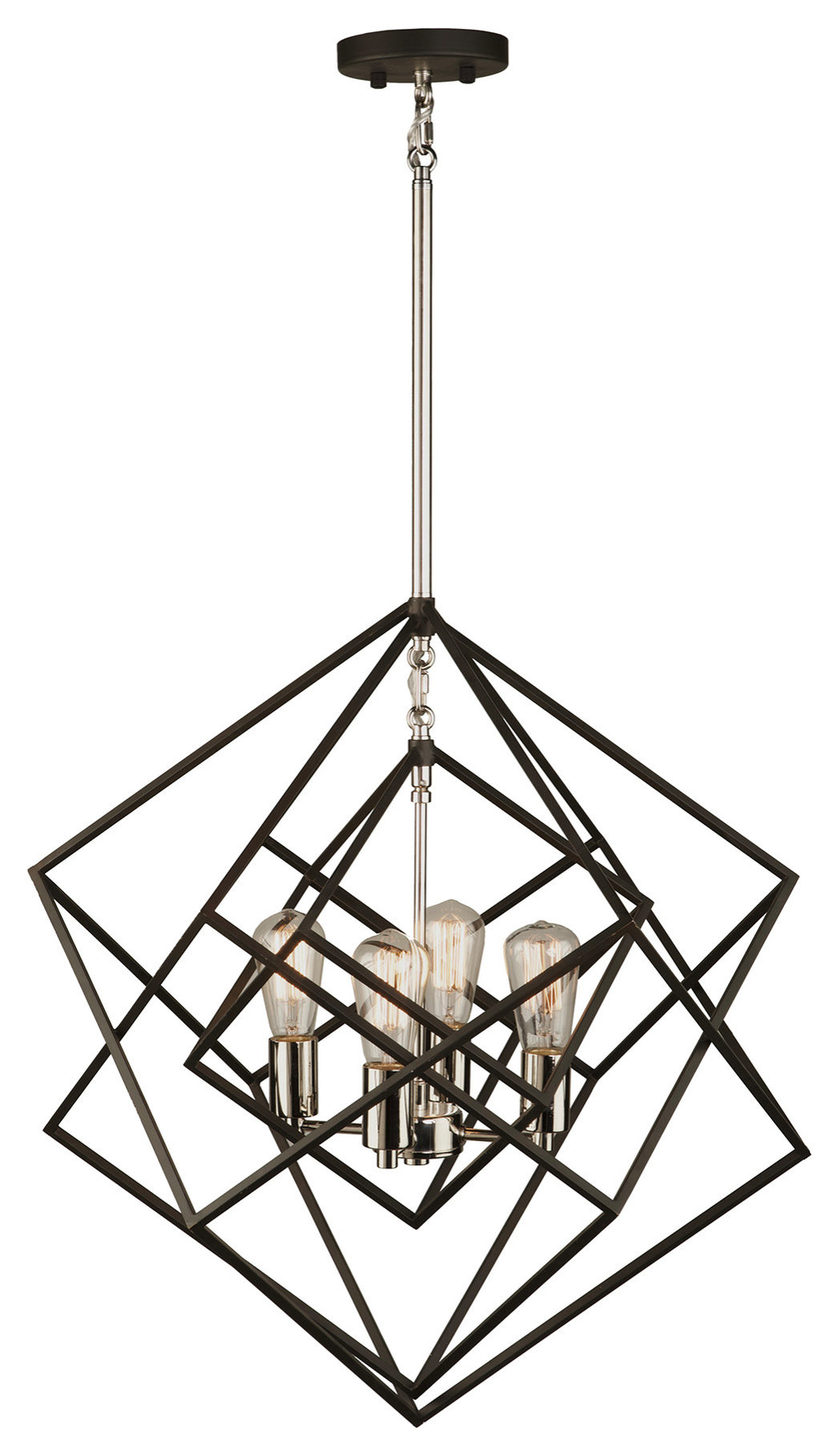 Artistry AC11114PN Chandelier - Industrial - Chandeliers - by Lighting ...