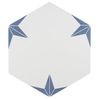 Stella Hex Porcelain Floor and Wall Tile Sample - Contemporary - Wall ...