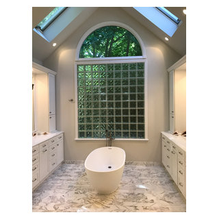 Morris Township Master Bath - Transitional - Bathroom - New York - by ...