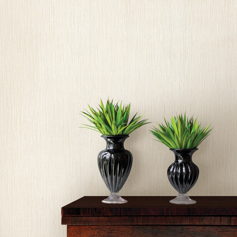 Regalia Beige Pearl Texture Wallpaper - Contemporary - Wallpaper - by ...