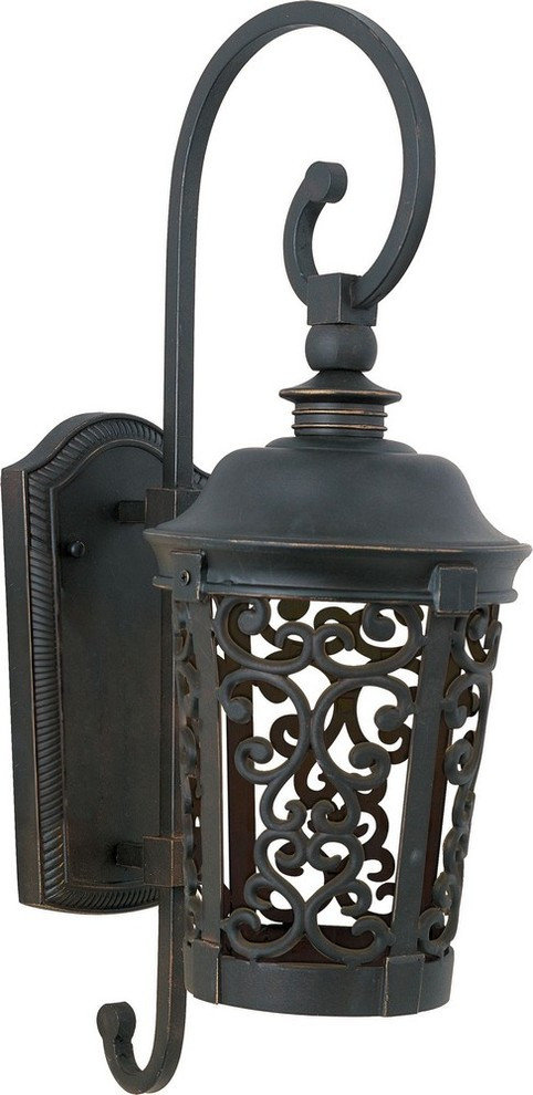 Whisper Dark Sky LED 1-Light Outdoor Wall Lantern - Mediterranean ...