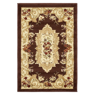 Traditional Royale Bark Area Rug, 2'2"x3' - Victorian - Area Rugs - by ...