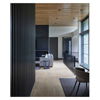 Modern Getaway - Contemporary - Hall - Grand Rapids - by Insignia Homes ...