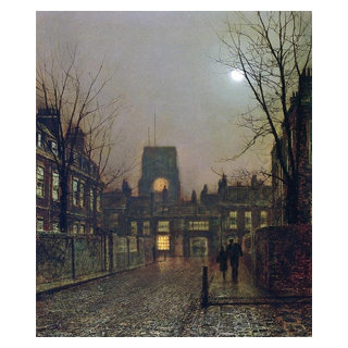 John Atkinson Grimshaw Old Chelsea Wall Decal, 20x25 - Traditional ...