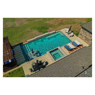 Total Serene Scene | Selah Pools - Rustic - Pool - Dallas - by Selah ...