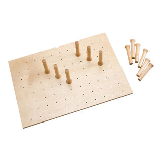 Wood Trim to Fit Drawer Peg Board Insert With Wooden Pegs, 39.25"W ...