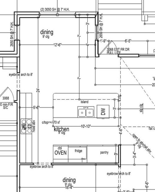 kitchen layout microwave placement