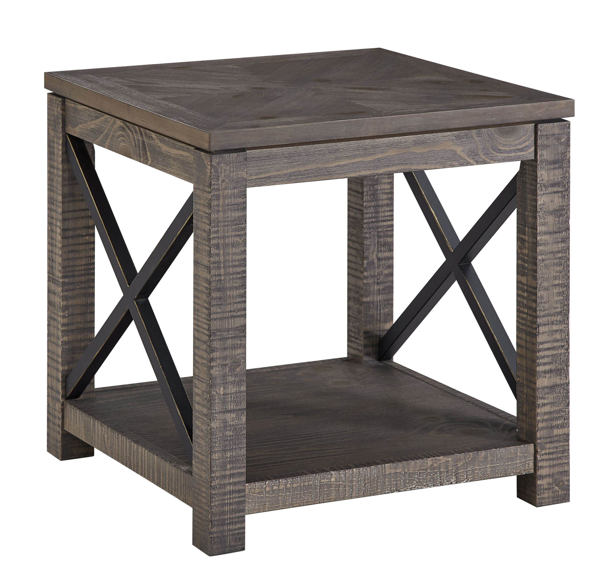Dexter Square End Table - Industrial - Side Tables And End Tables - by ...