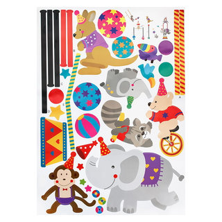 Circus - Large Wall Decals Stickers Appliques Home Decor - Contemporary ...