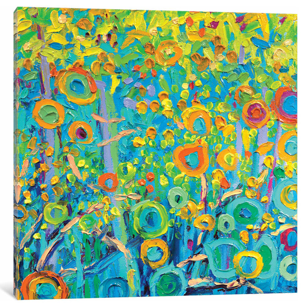 "GM 056" by Iris Scott Abstracts Canvas Print, 37"x37"x1.5 ...