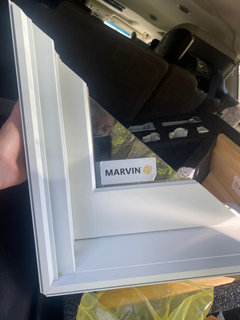 Marvin Ultimate windows with custom casing applied on site