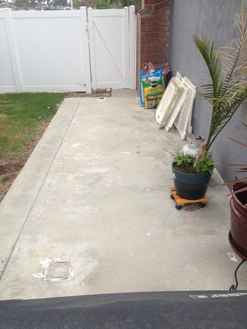 Terrible Patio in Need of Ideas
