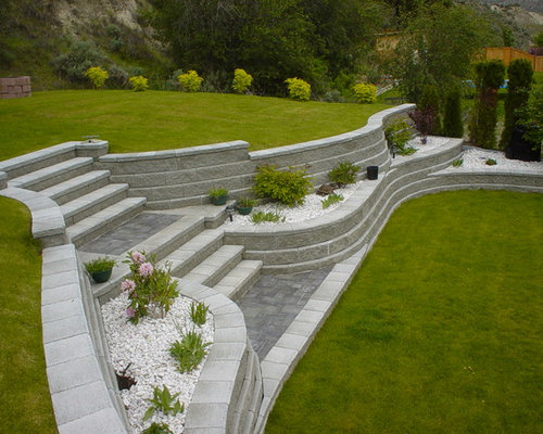 Sloped Driveway Design Ideas, Renovations & Photos