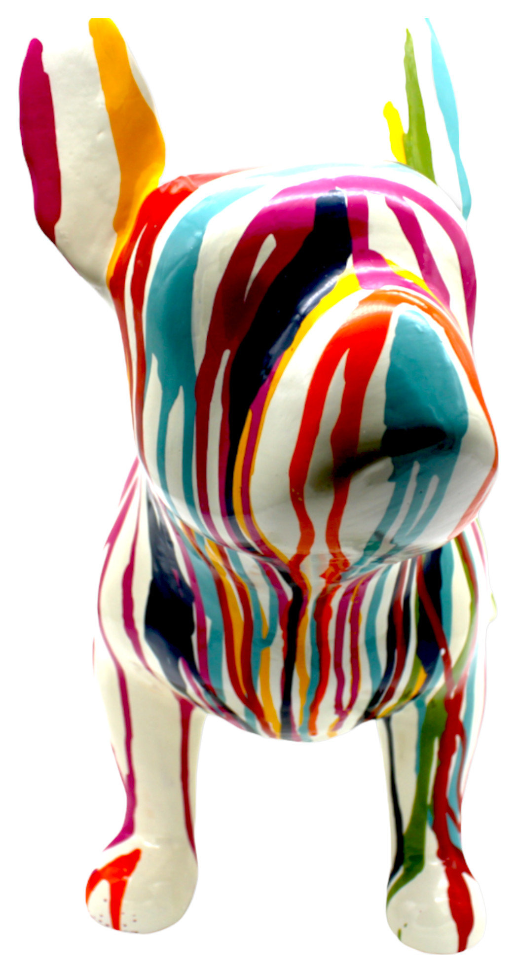 Interior Illusions Plus Graffiti Pup Dog - 17.5" long - Contemporary ...