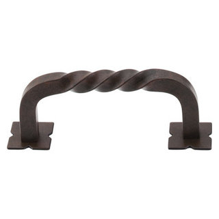 Twist D Pull with Backplates 3" - Cabinet And Drawer Handle Pulls - by ...