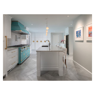 Tiffany Blue Kitchen Renovation - Contemporary - Kitchen - Other - by ...