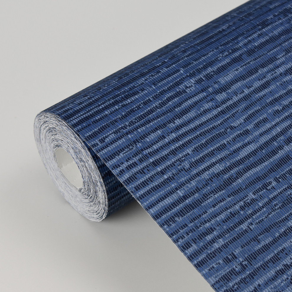 Vivanta Navy Texture Wallpaper, Sample, Swatch - Contemporary ...