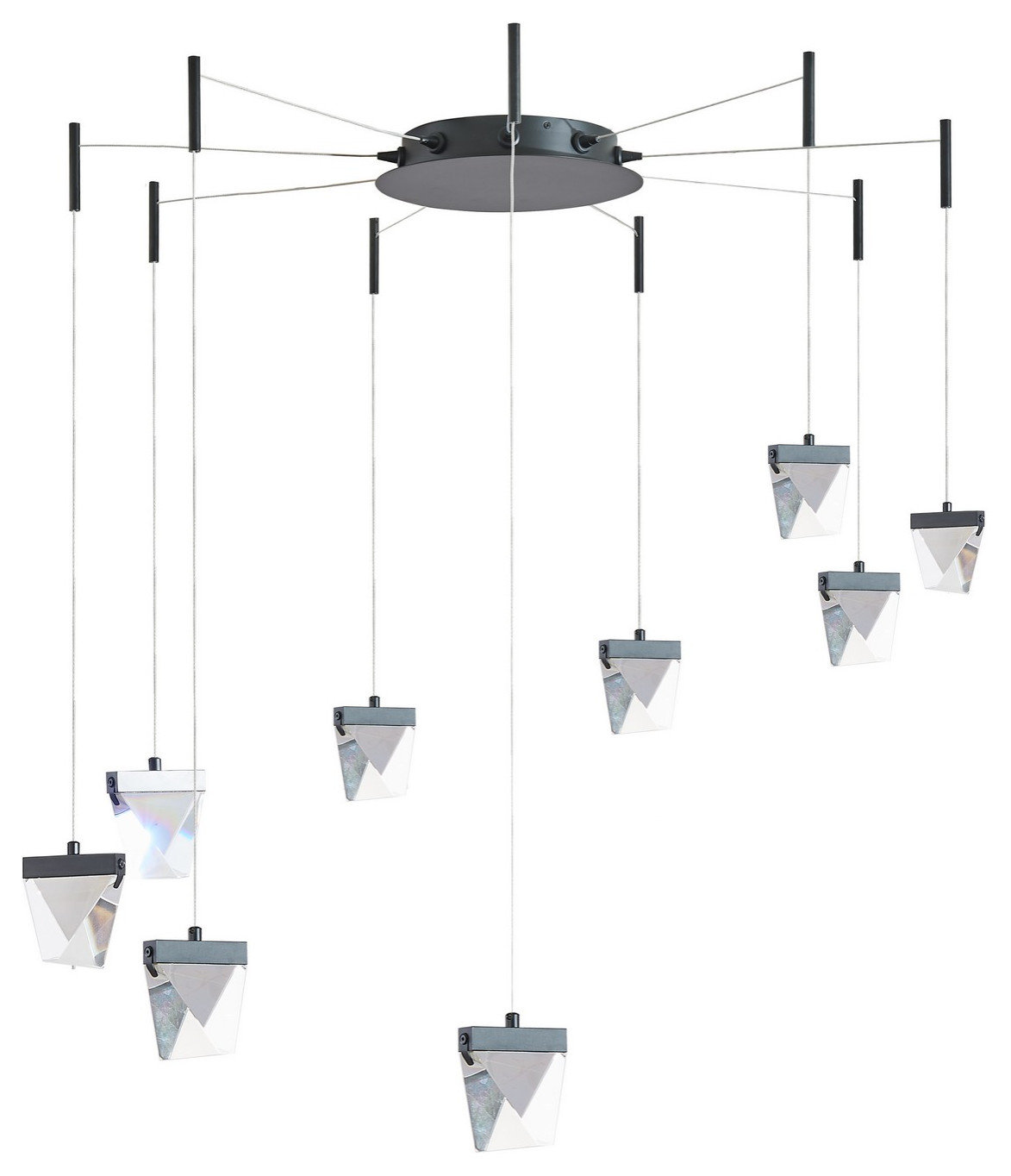 Atlas LED Pendant in Matte Black - Contemporary - Pendant Lighting - by ...