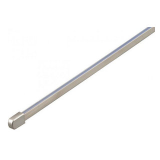 WAC Lighting LM-T4-BN Solorail - 48" Track Rail with End Cap ...