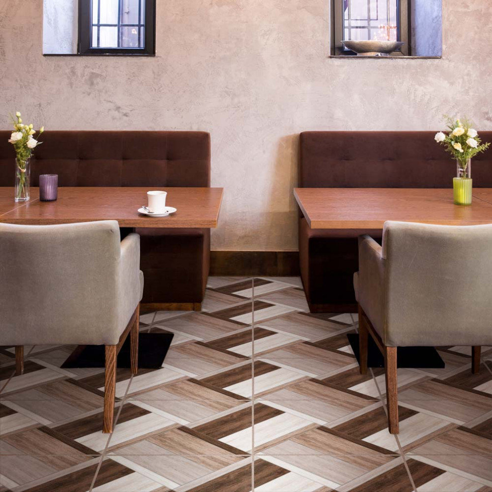 Austina NaturaleCeramic Floor and Wall Tile, Sample - Contemporary ...