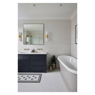 Eltham Villa - Coastal - Bathroom - London - by SWITCH INTERIOR DESIGN ...