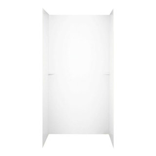 Swan 36x60x72 Solid Surface Shower Wall Surround - Contemporary ...