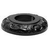 Radiator Flange Black Aluminum Escutcheon Ring Plate 1 1/4'' ID Pack of ...