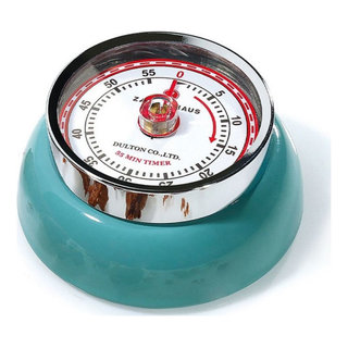 Zassenhaus Teal 2.75 Inch Retro Magnetic Kitchen Timer - Midcentury ...