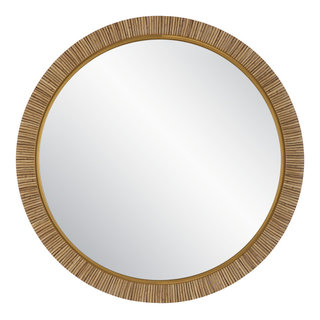 Beautiful 30" round mirror will put the finishing touch - Wall Mirrors ...