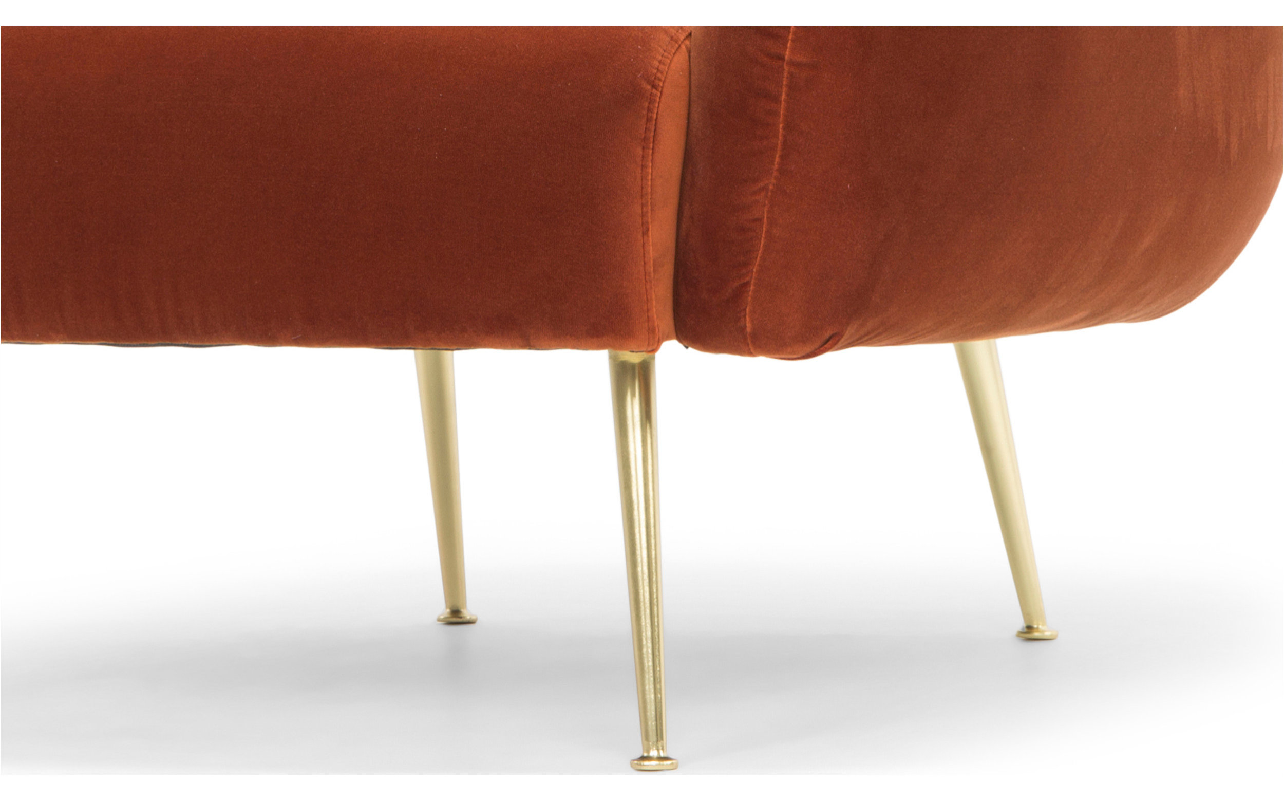 Channelled Accent Chair - Midcentury - Armchairs And Accent Chairs - by ...